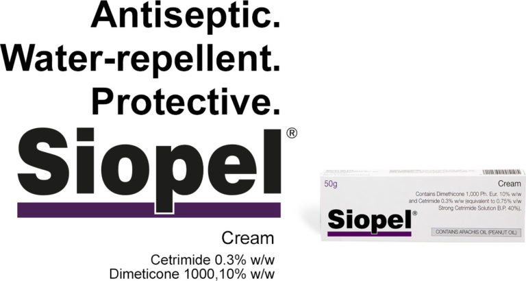 Siopel® Cream - Antiseptic Barrier Cream - Water Repellent